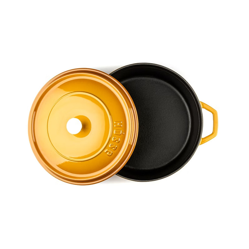 Cocotte en fonte émaillée Ø28 cm – Cuisson homogène et durable